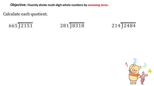 2.6 find the whole and 3.1 divide multi digit whole numbers | PPT