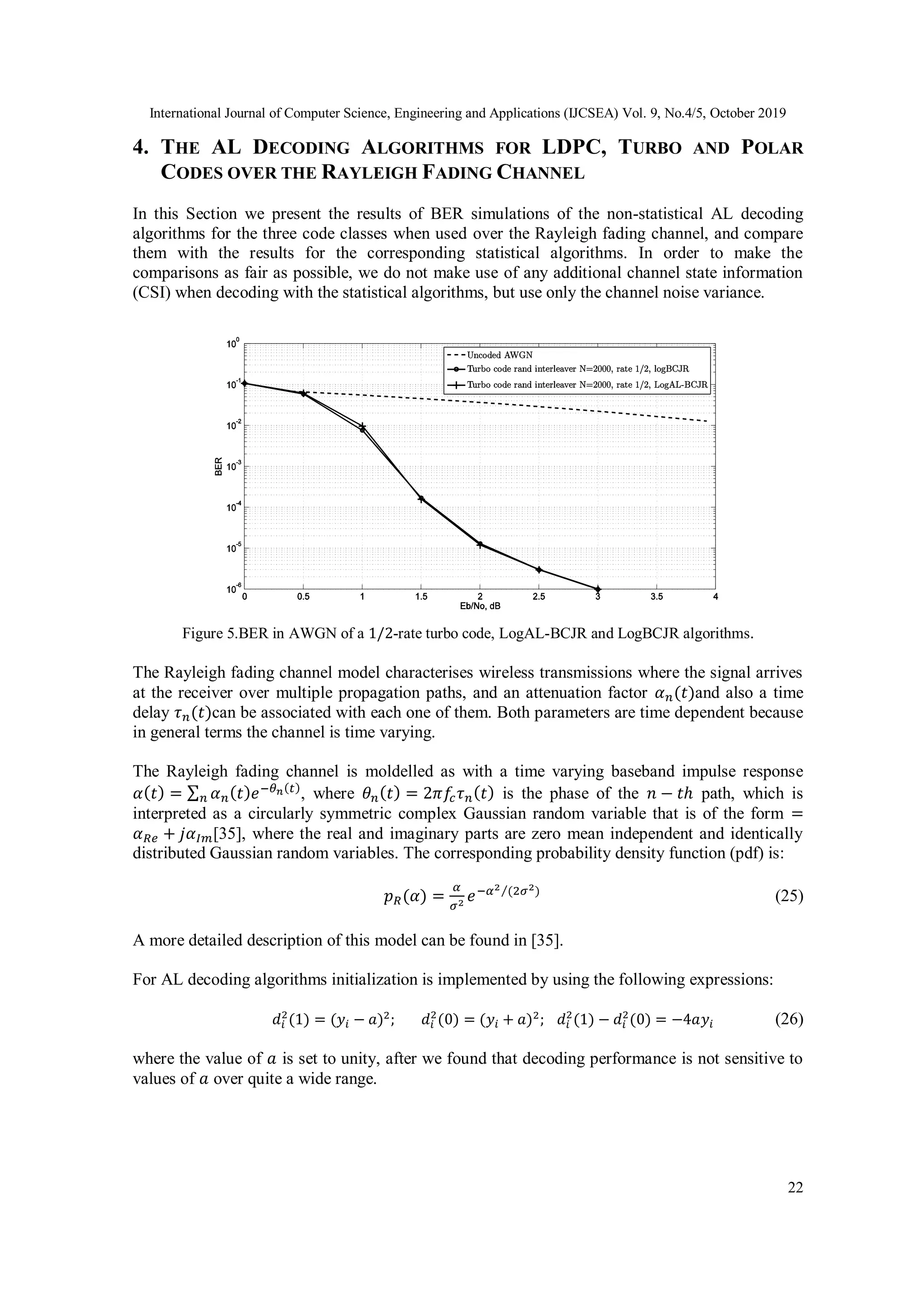 NON-STATISTICAL EUCLIDEAN-DISTANCE SISO DECODING OF ERROR-CORRECTING CODES OVER GAUSSIAN AND ...