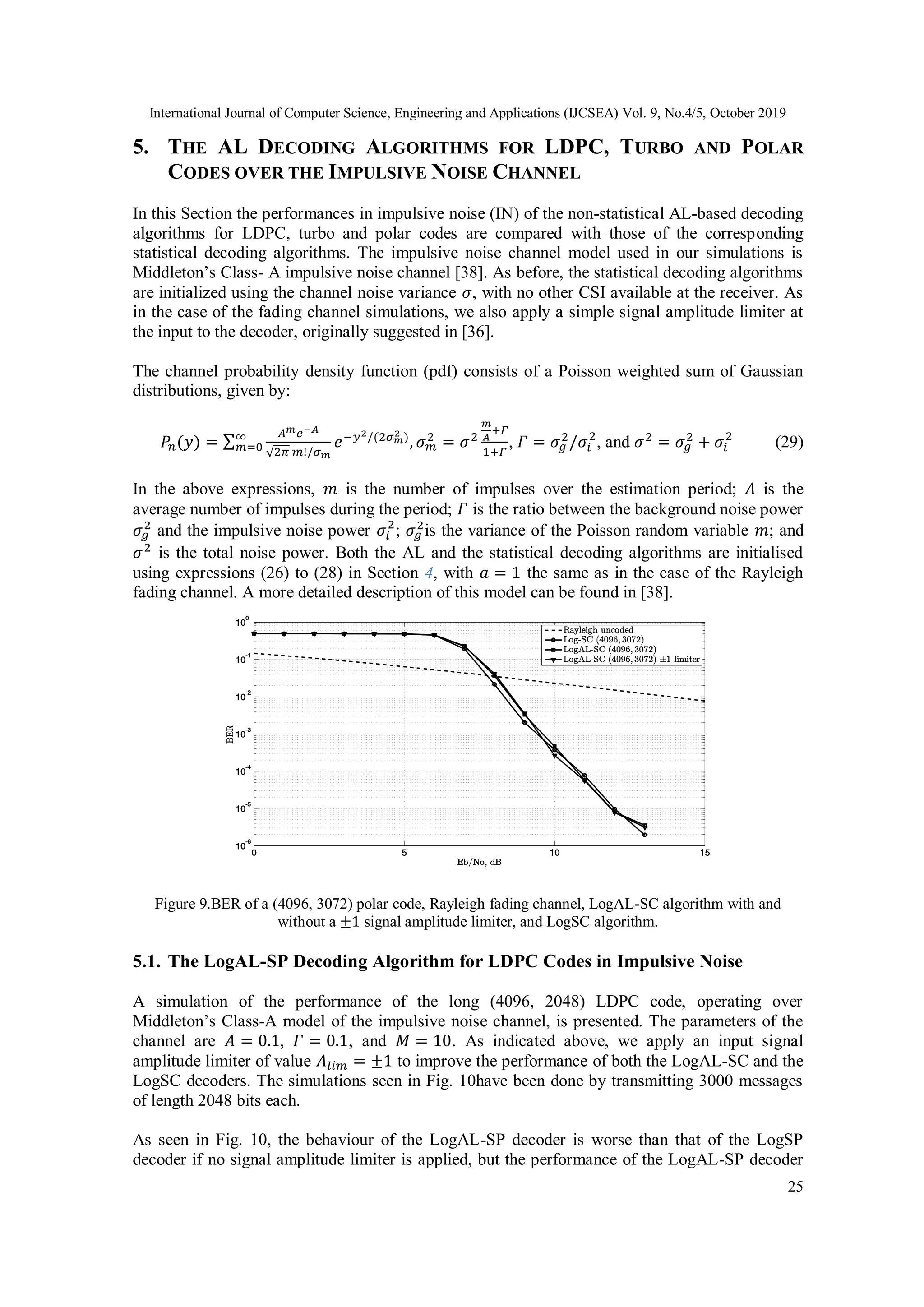 NON-STATISTICAL EUCLIDEAN-DISTANCE SISO DECODING OF ERROR-CORRECTING CODES OVER GAUSSIAN AND ...