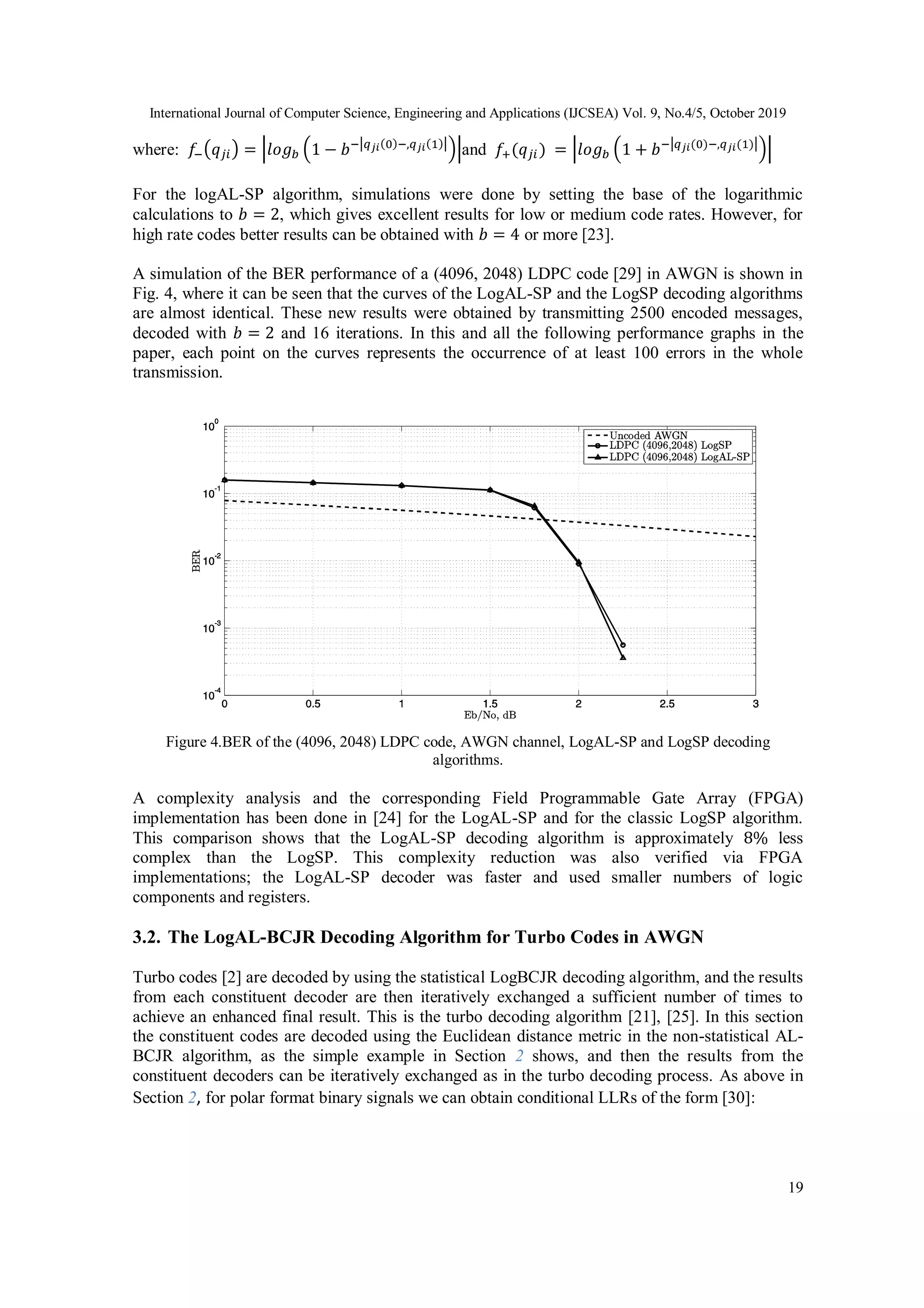 NON-STATISTICAL EUCLIDEAN-DISTANCE SISO DECODING OF ERROR-CORRECTING CODES OVER GAUSSIAN AND ...