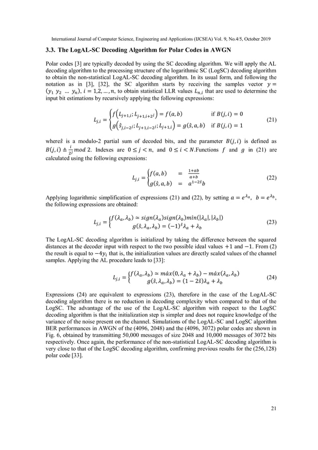 NON-STATISTICAL EUCLIDEAN-DISTANCE SISO DECODING OF ERROR-CORRECTING CODES OVER GAUSSIAN AND ...