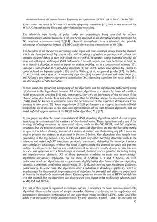 NON-STATISTICAL EUCLIDEAN-DISTANCE SISO DECODING OF ERROR-CORRECTING CODES OVER GAUSSIAN AND ...