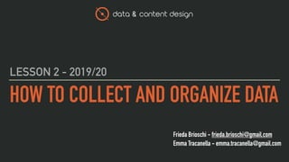 How to collect and organize data | PPT