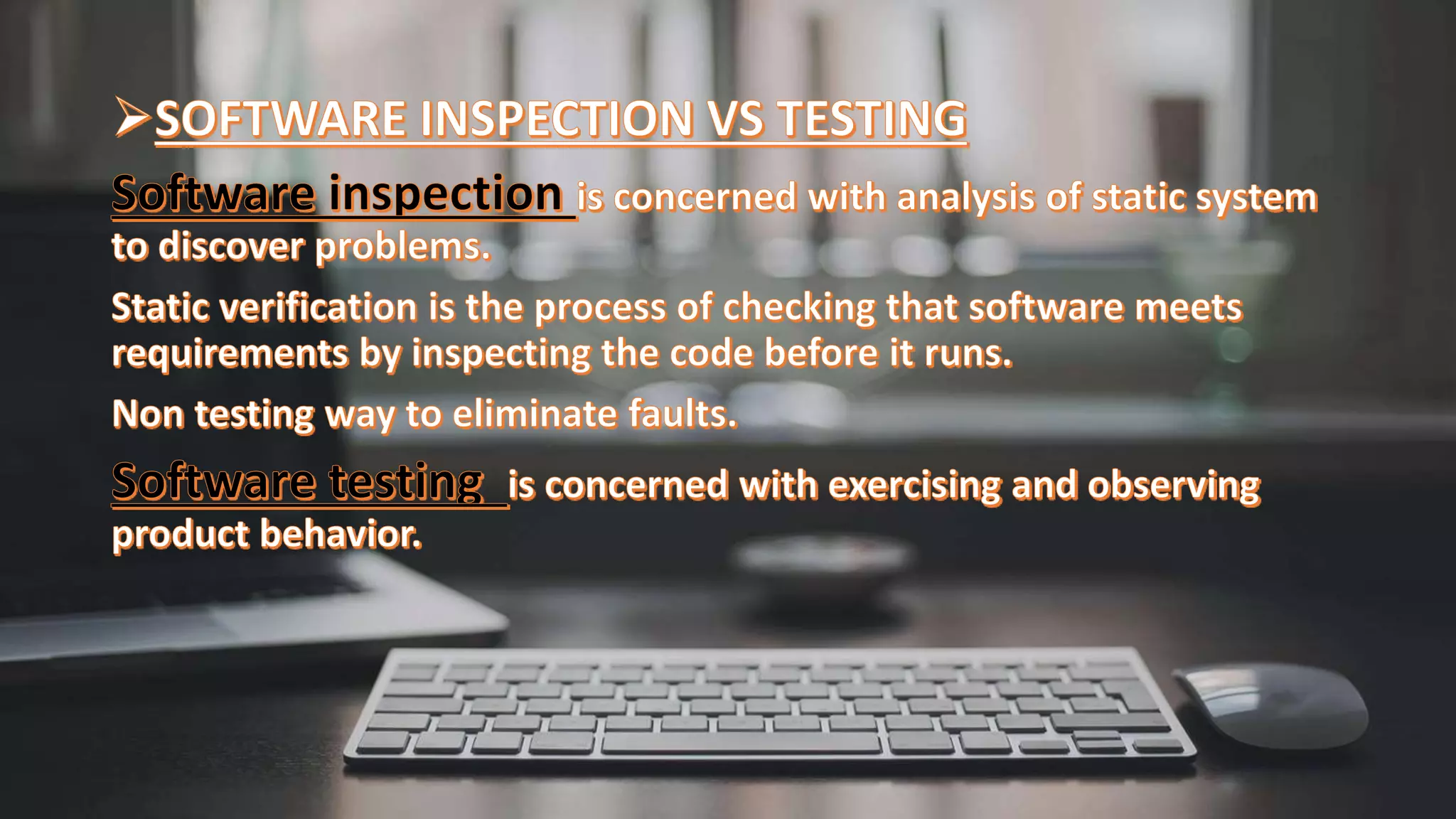 Software Inspection By NADEEM AHMED FROM DEPALPUR | PPT