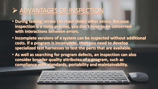 Software Inspection By NADEEM AHMED FROM DEPALPUR | PPT