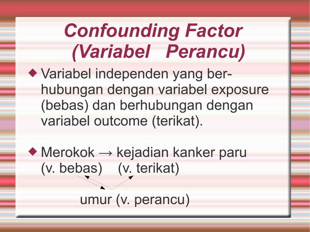 Confounding Factor | PDF