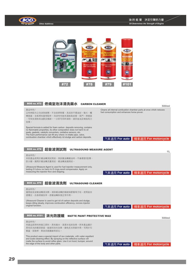 BOD Lubricant Catalogue (Vehicle Using Oils) | PDF
