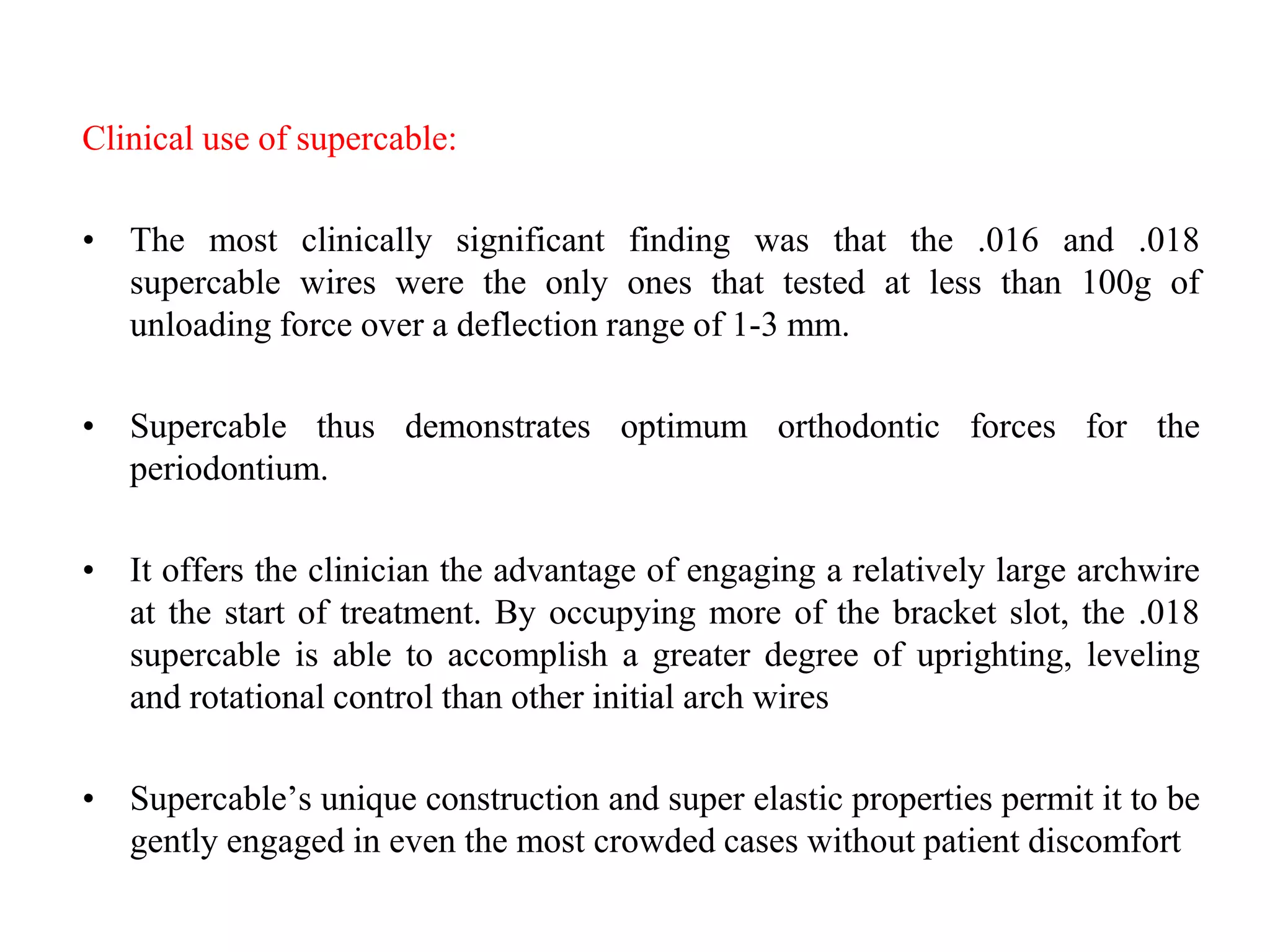 Recent advances in Orthodontic archwires | PPT