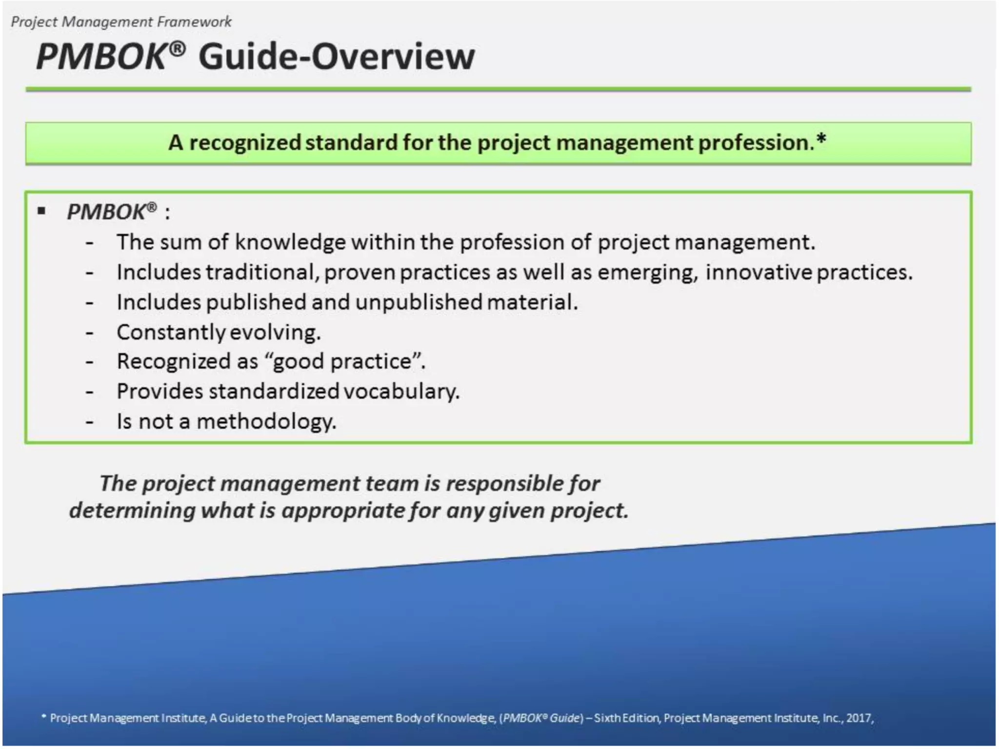 2. project management framework | PDF