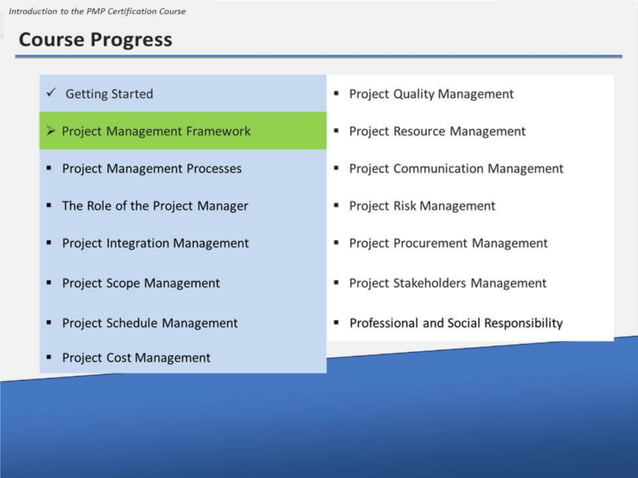 2. project management framework | PDF