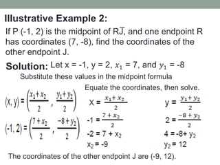 Midpoint Formula Example