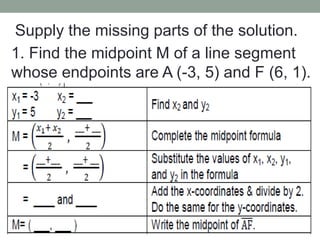 Missing Endpoint Formula