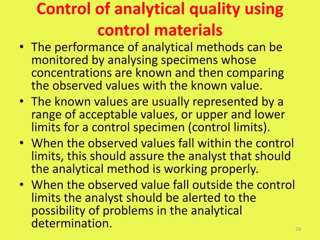 2. Quality Control Notes | PPT