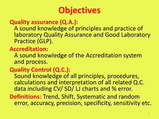 2. Quality Control Notes | PPT