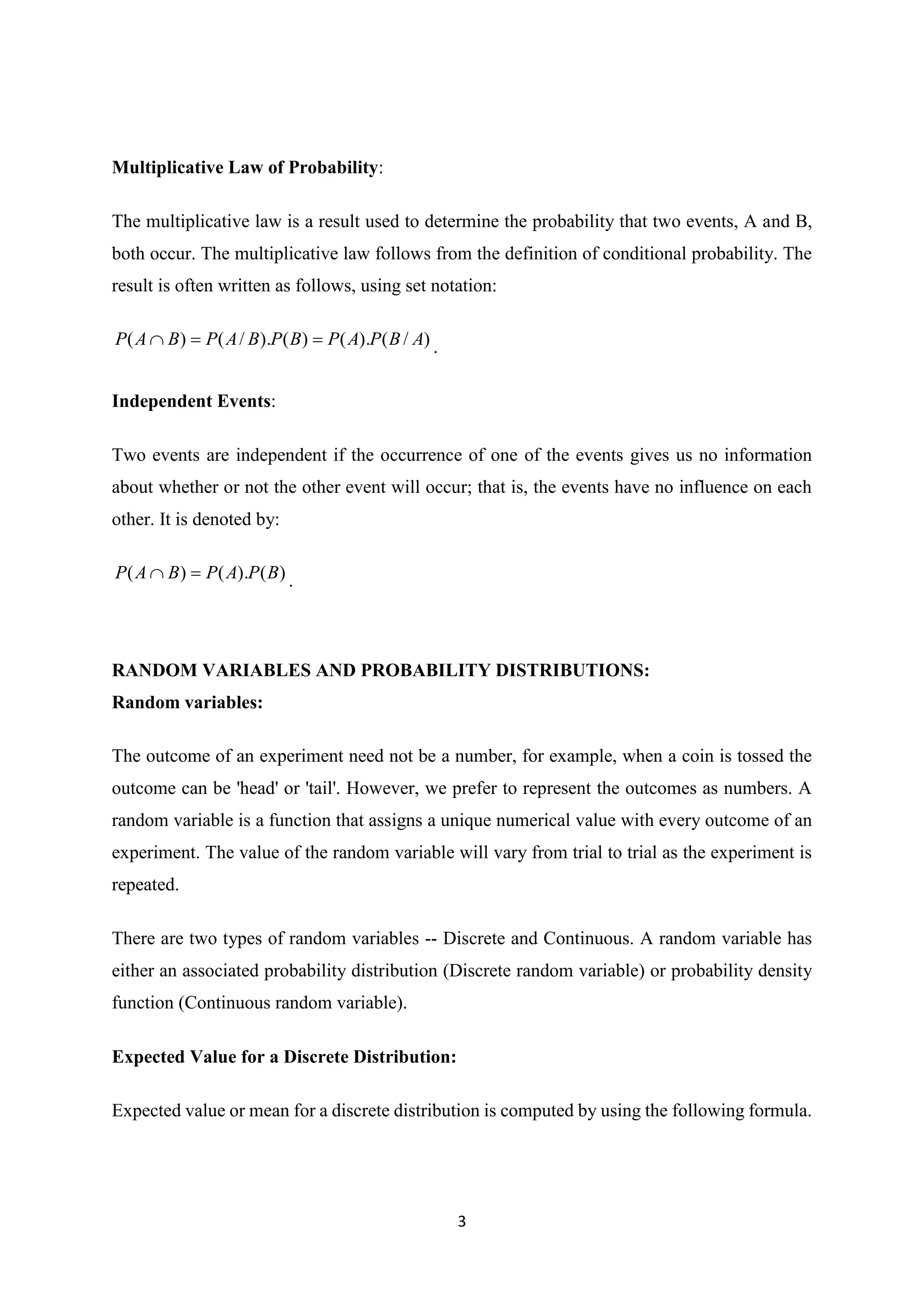 Different types of distributions | PDF