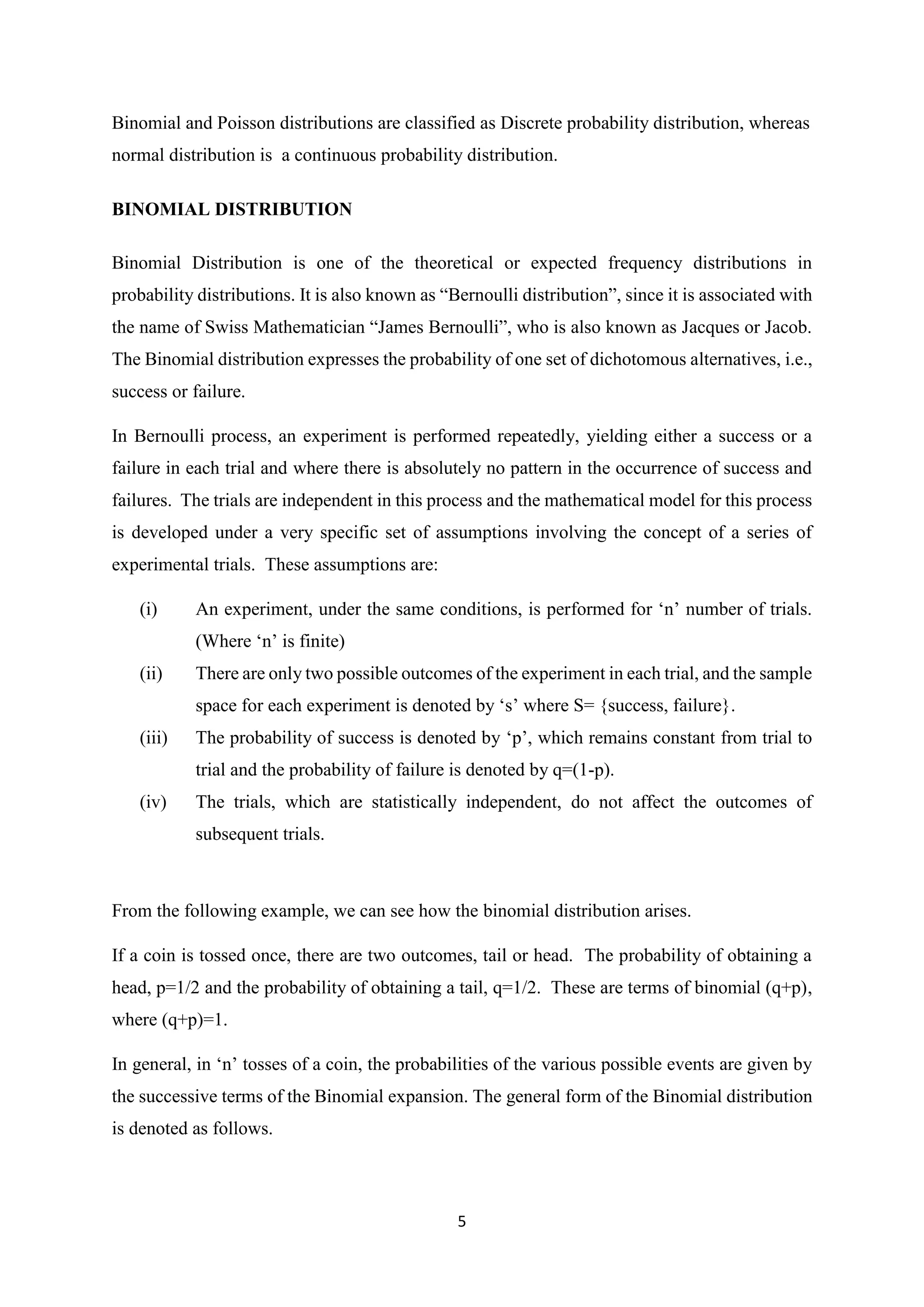 Different types of distributions | PDF