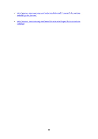 Different types of distributions | PDF