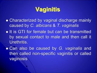 2. genital tract infection GTI Dr. Mahadi | PPT