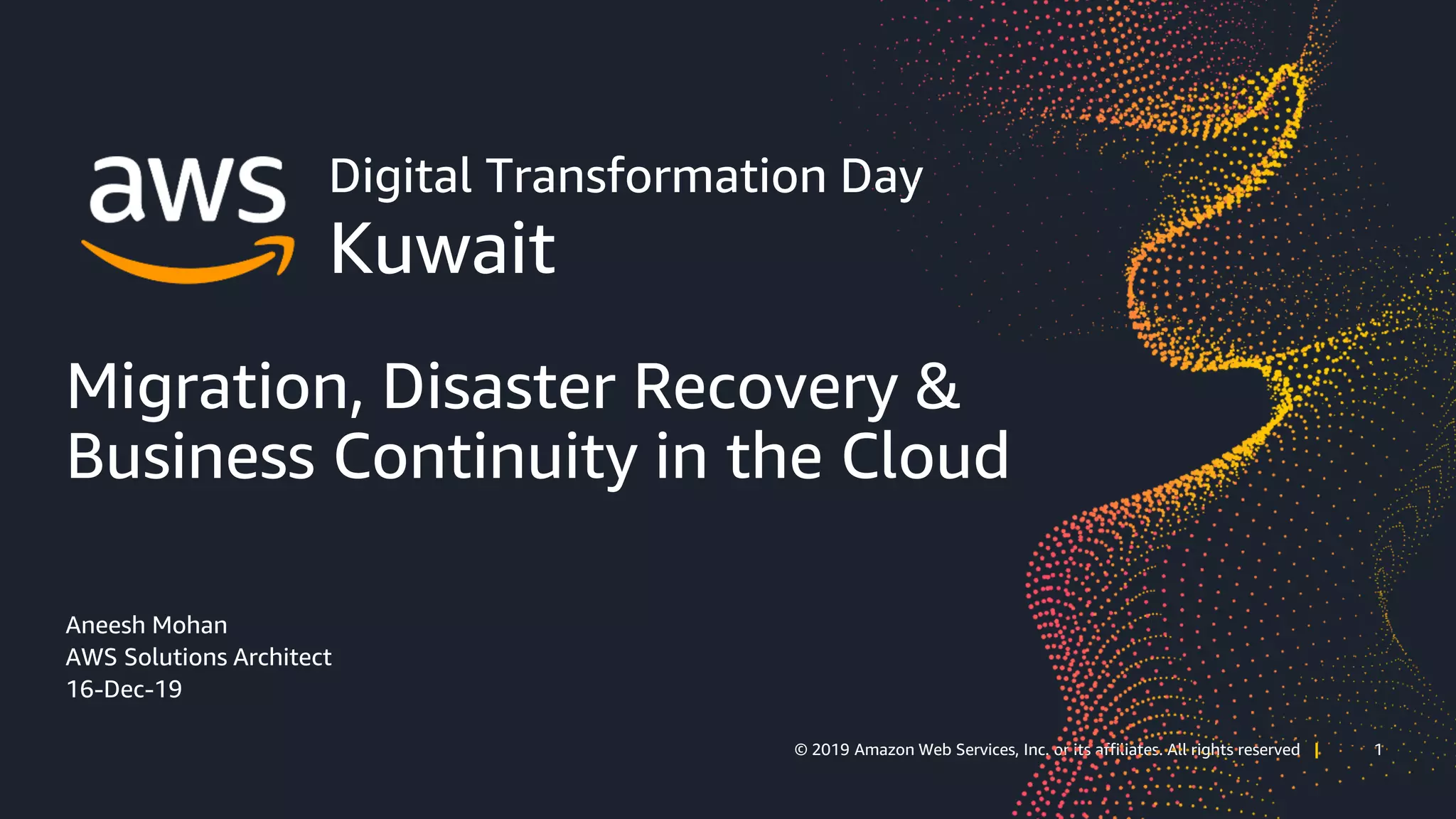 2. migration, disaster recovery and business continuity in the cloud | PPT