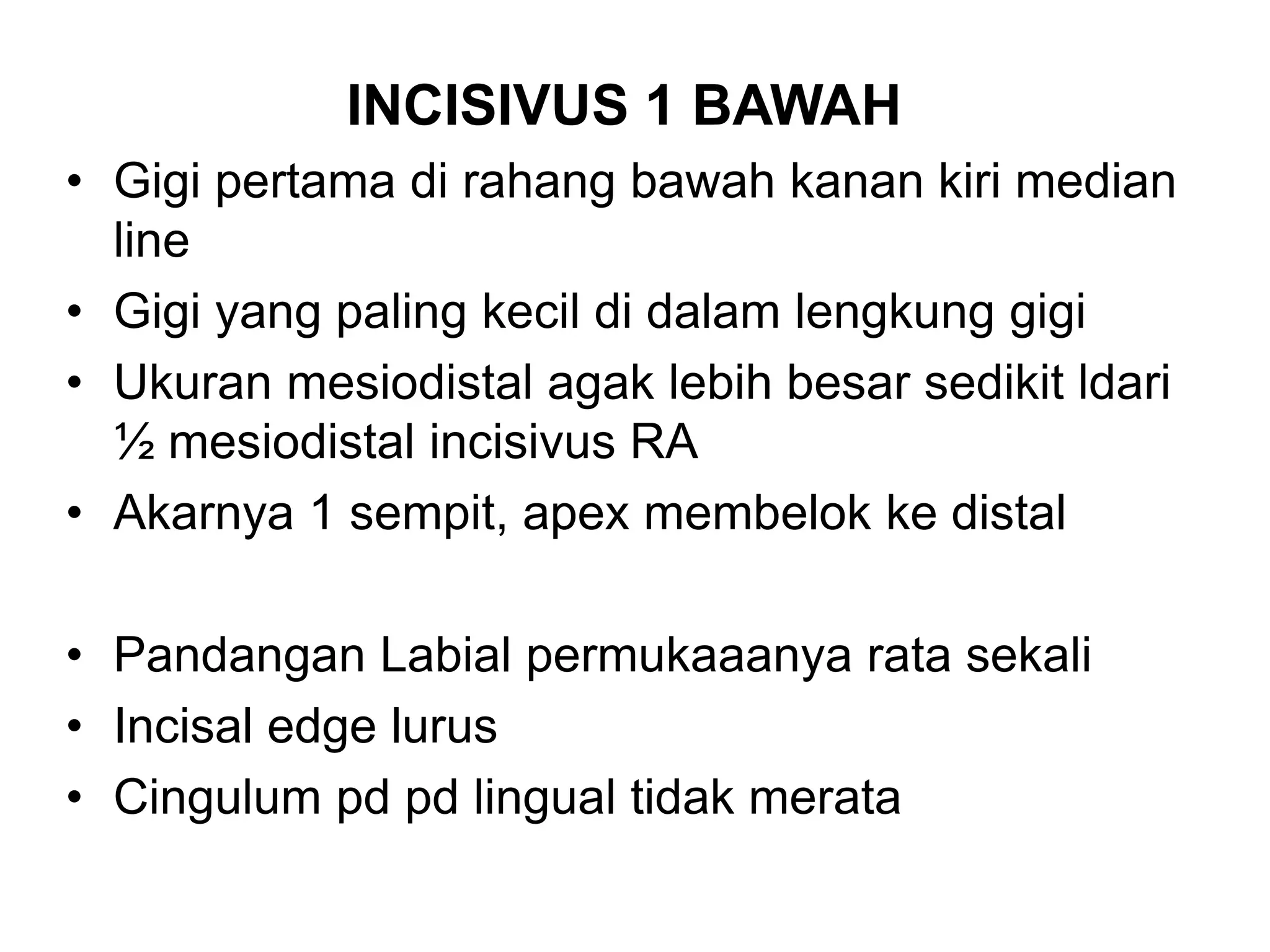 2. dental anatomi gigi permanen .. | PPT
