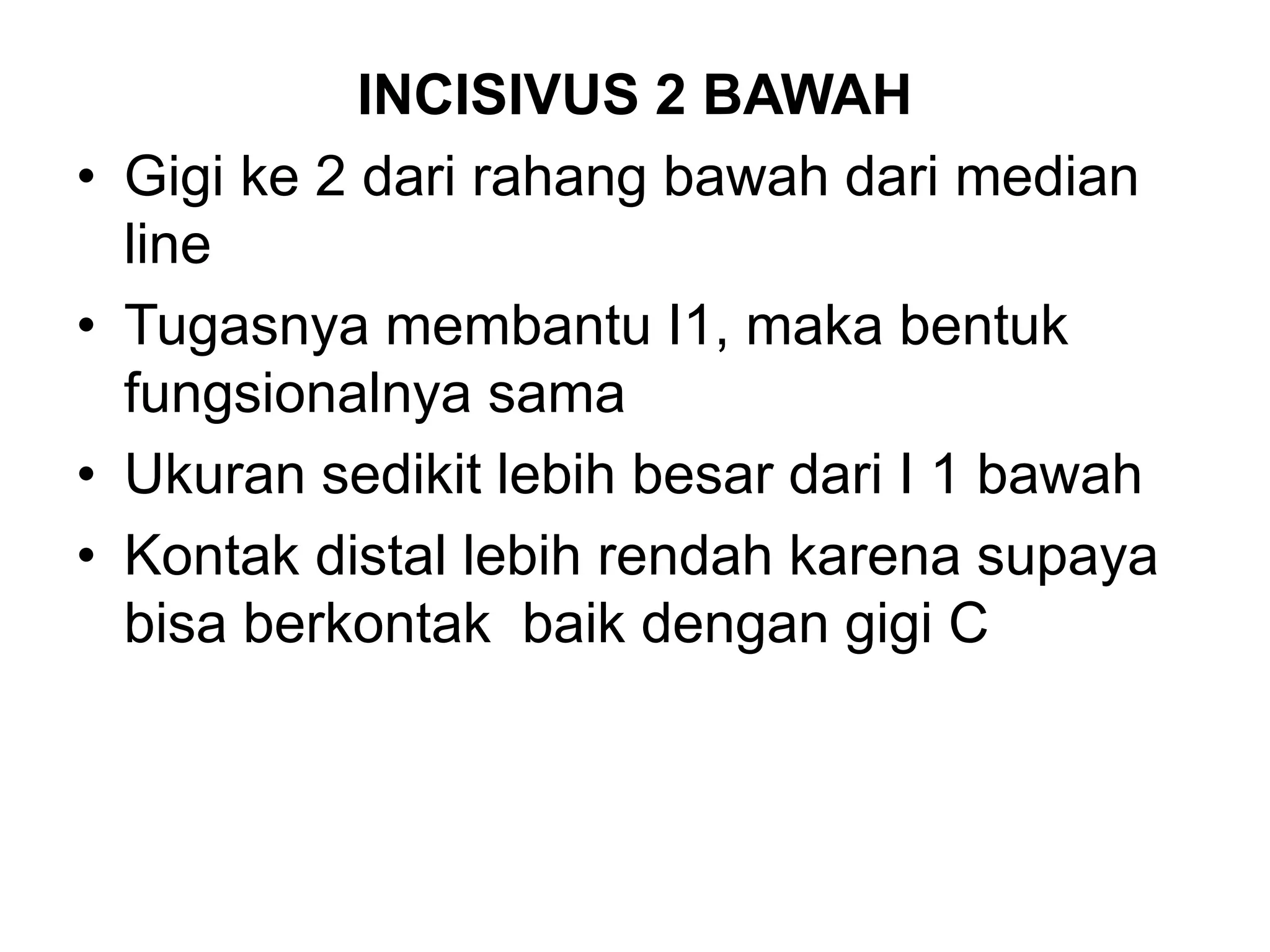 2. dental anatomi gigi permanen .. | PPT