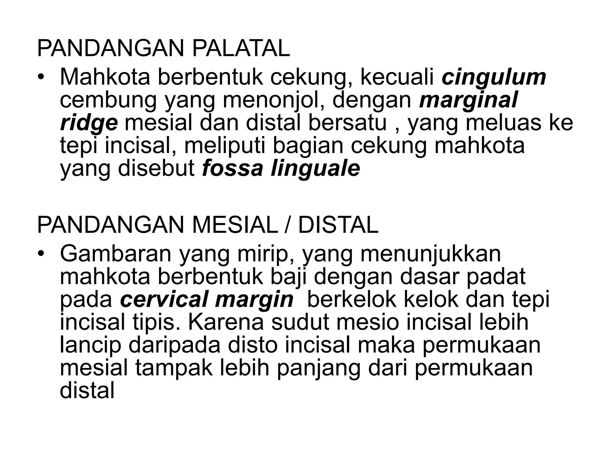 2. dental anatomi gigi permanen .. | PPT