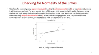 2. diagnostics, collinearity, transformation, and missing data | PPT