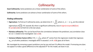 2. diagnostics, collinearity, transformation, and missing data | PPT