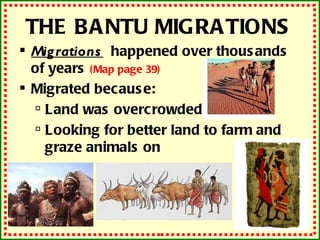 2 1 africa and the bantu | PPT