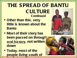 2 1 africa and the bantu | PPT