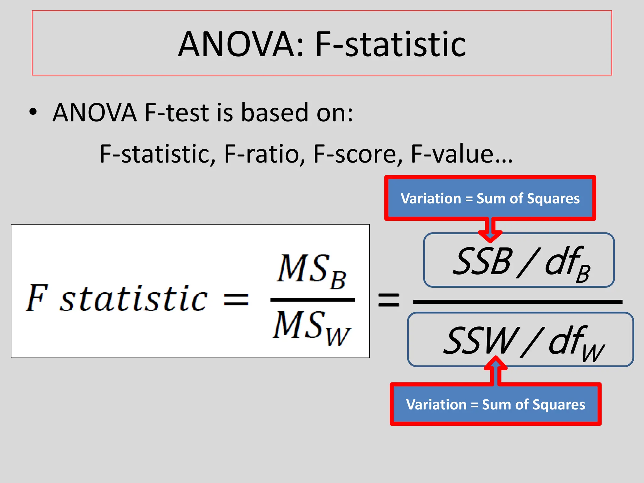 2-1 ANOVA.pptx materi statiska untuk perhitungan anova | PPTX