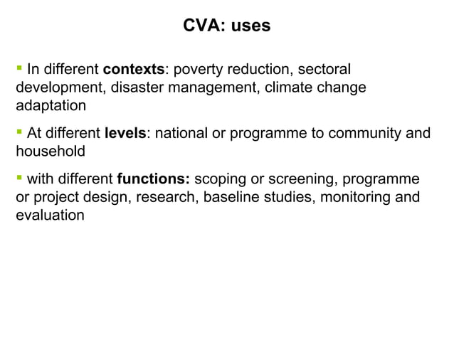 Gender mainstreaming and gender analysis in work addressing risk ...