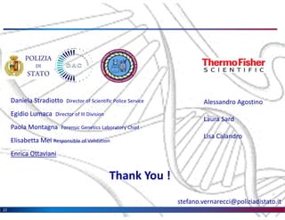 Quantifiler® Trio kit and forensic samples management: a matter of ...