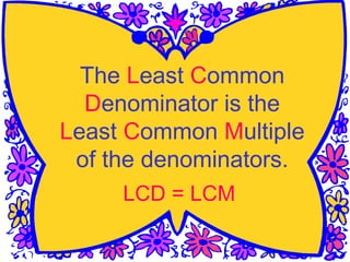 2.1 comparing & ordering fractions | PPT