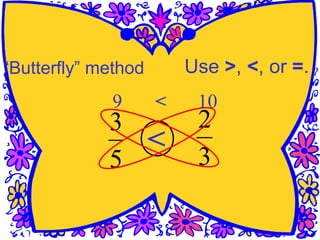 2.1 comparing & ordering fractions | PPT