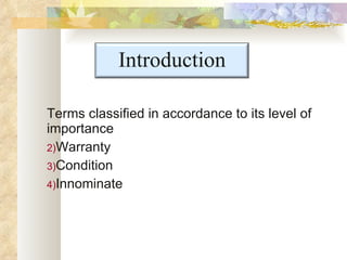 Contract Terms | PPT