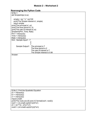 (2 - 1) CSE1021 - Module 2 Worksheet.pdf