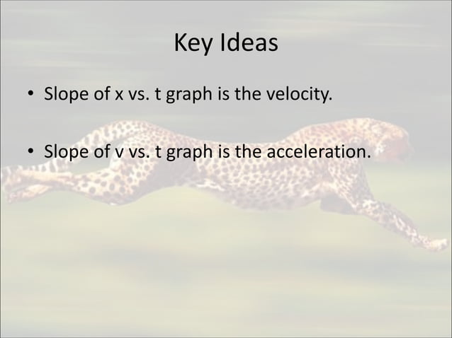 1D graphs, kinematics, and calculus | PPTX | Physics | Science