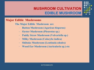 2 1 edible and non –edible mushroom | PPT