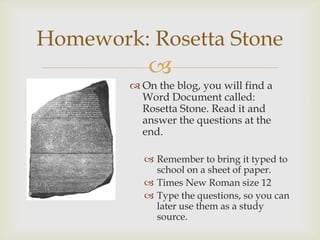 Egyptian Achievements | PPTX