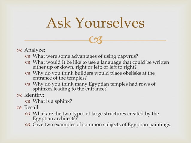 Egyptian Achievements | PPTX