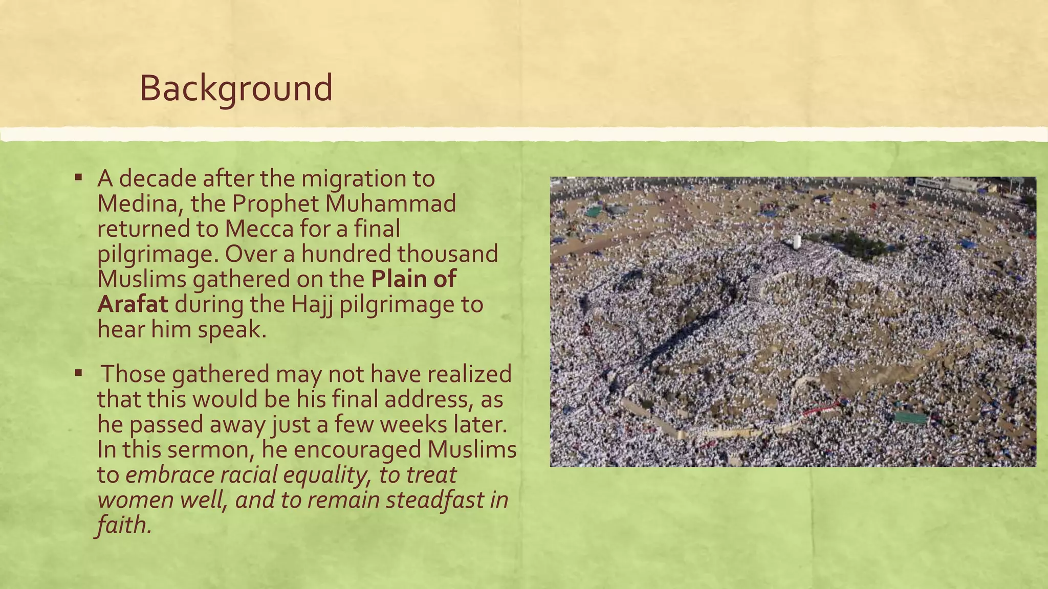 Farewell Sermon | PPTX