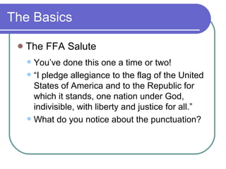 2 1 Ffa Introduction And Bows | PPT