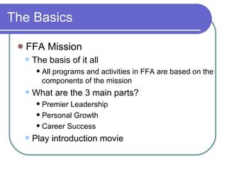 2 1 Ffa Introduction And Bows | PPT