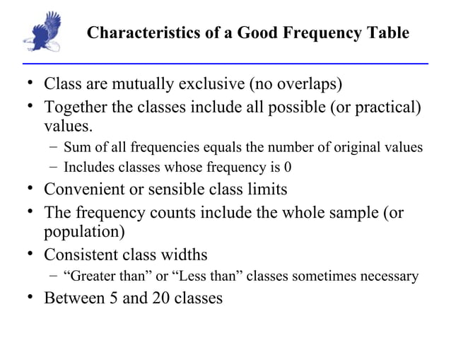 2 1 frequency table | PPT