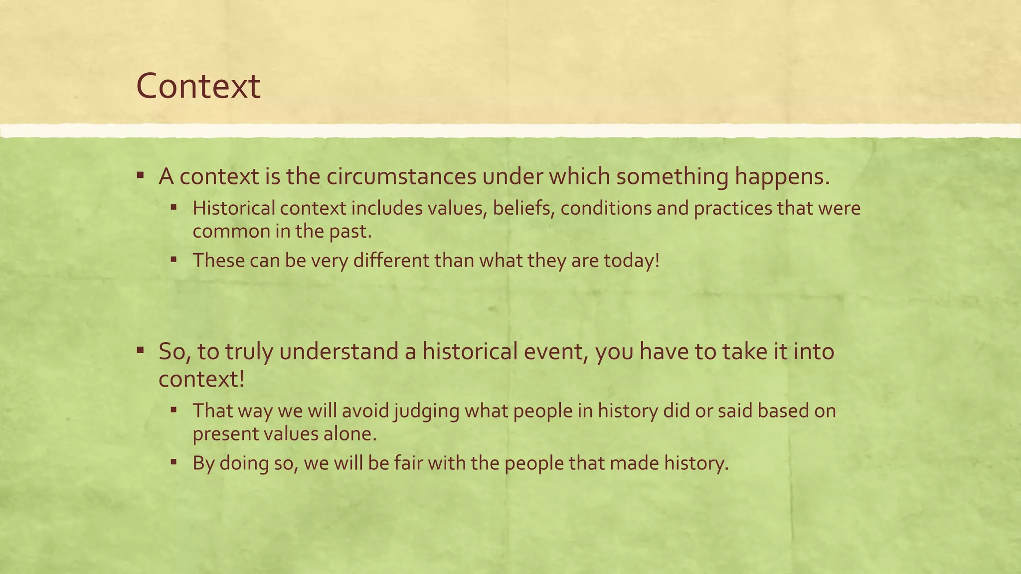 2 1 historical context | PPT