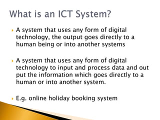 2.1 ict systems and components | PPTX
