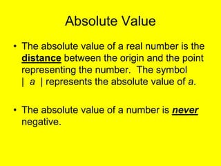 2.1 integers & rational numbers | PPTX