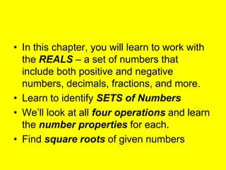 2.1 integers & rational numbers | PPTX