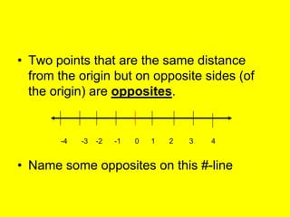 2.1 integers & rational numbers | PPTX